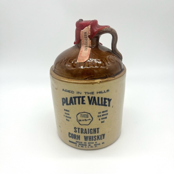 Platte Valley | Dining | Vintage Platte Valley Straight Corn Whiskey ...
